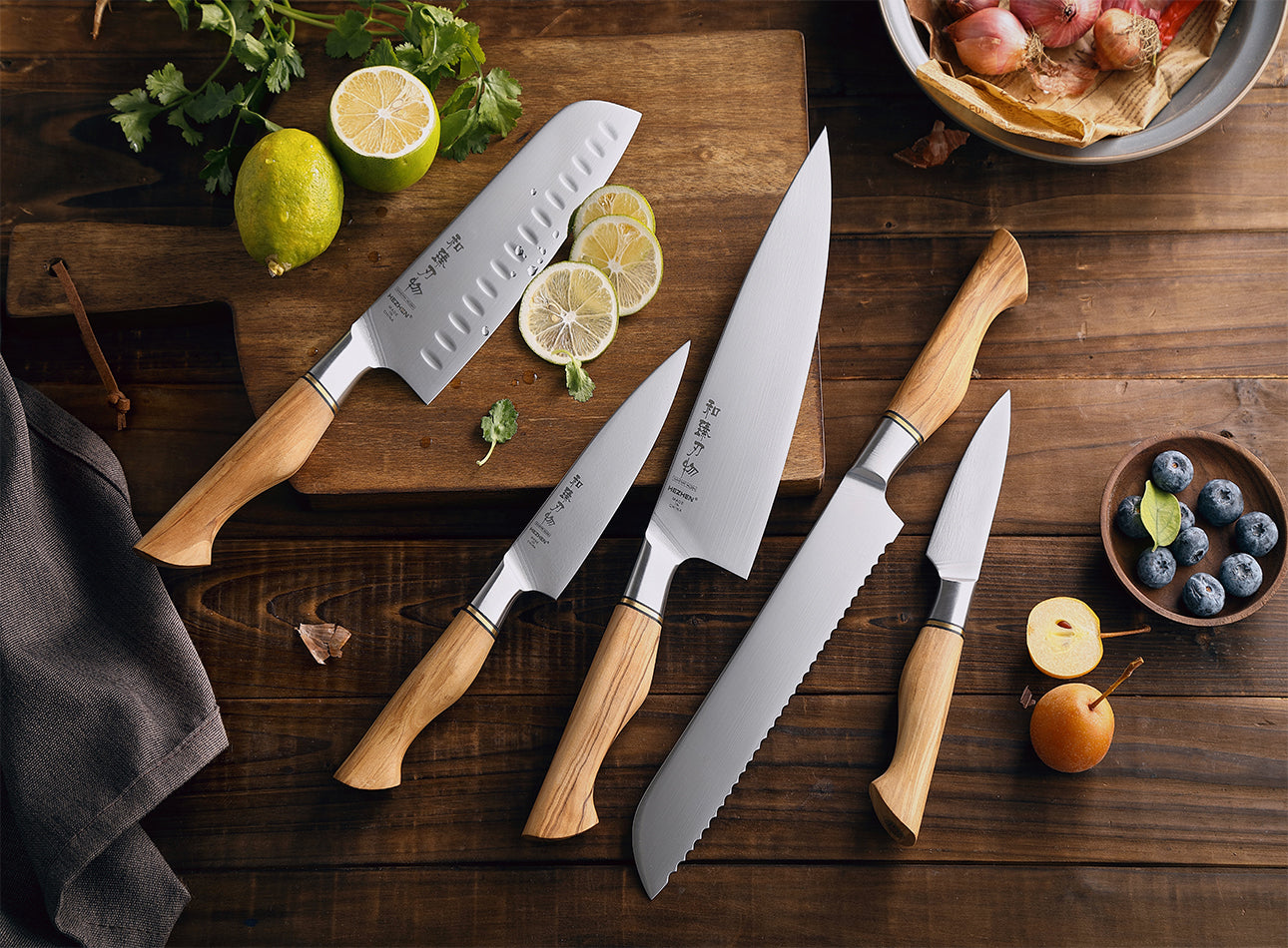 HEZHEN® Damascus Knives, Praise Life With Food – HEZHEN CUTLERY